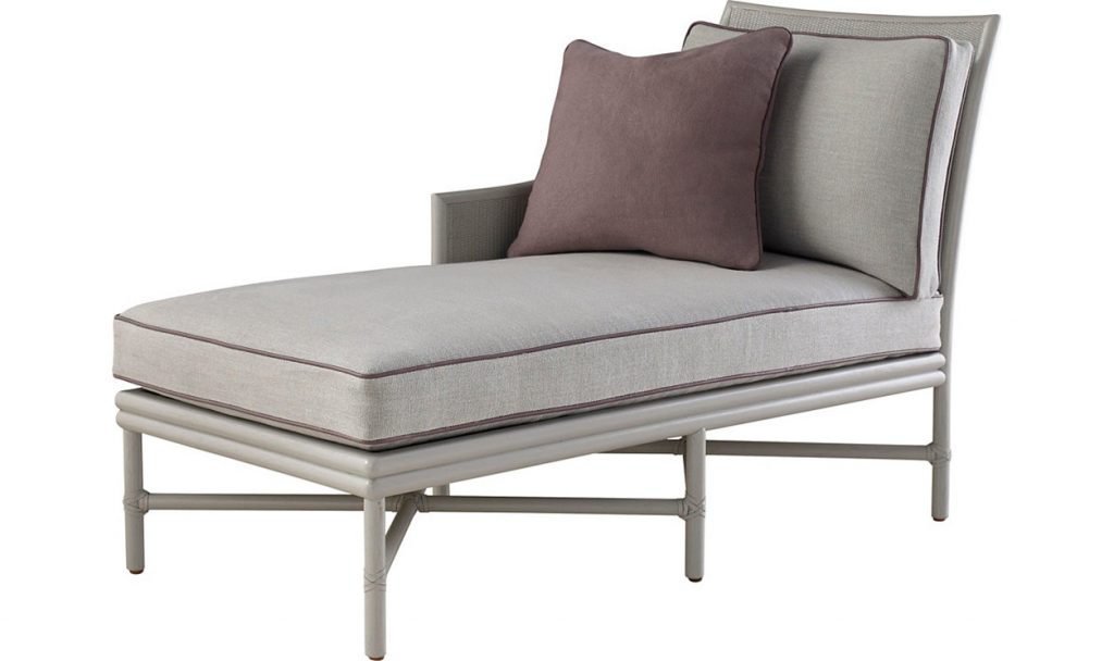 Open Oval Caned Chaise Lounge - Flegel's Home Furnishings