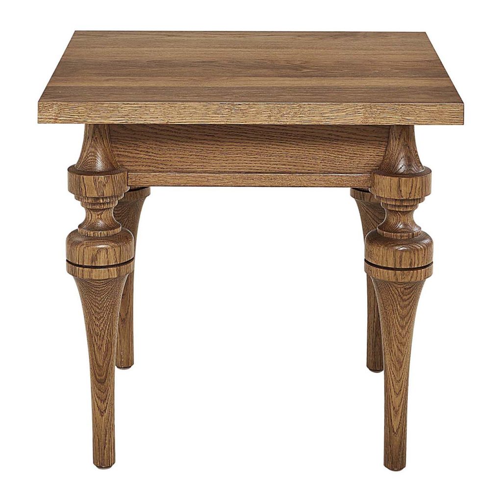 St. Lawrence Turned End Table - Flegel's Home Furnishings